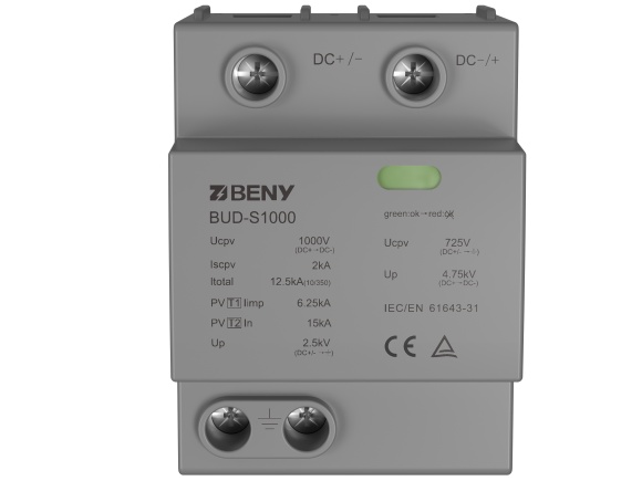 Advanced DC SPD 1000V - BENY BUD-S1000 Protection | BENY New Energy